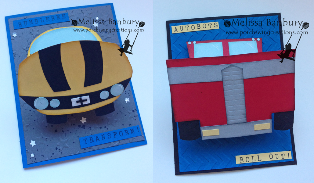 Porch Swing Creations: Autobots Roll Out! Interactive Transformer Cards