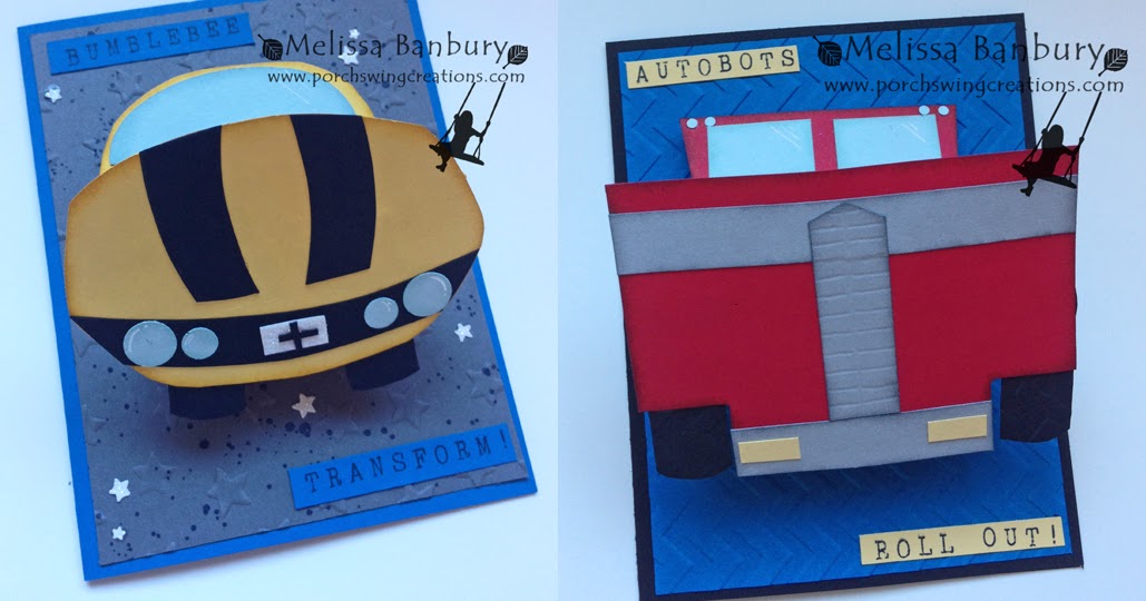 Porch Swing Creations: Autobots Roll Out! Interactive Transformer Cards