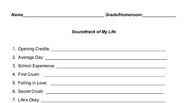 "Soundtrack of Your Life"