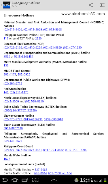 A Look at the Smart - DOST Project NOAH Mobile App | AlexBamin3D