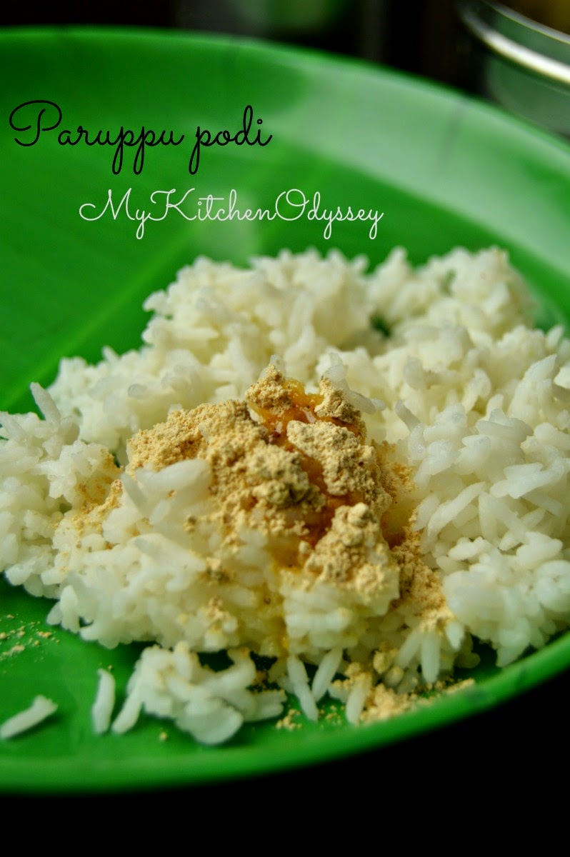 Paruppu Podi Recipe | Lentils Powder