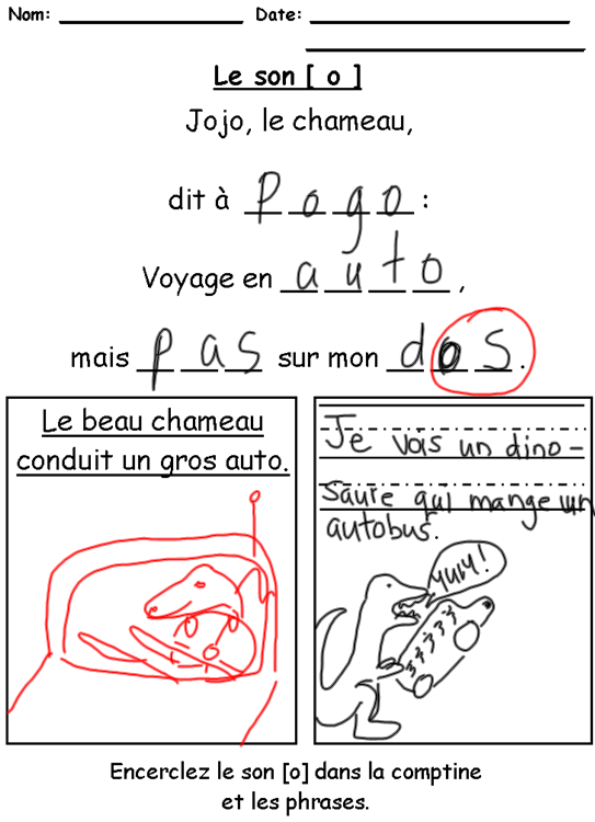 Mme. Moore's Grade One Blog: Phonetic Fun!