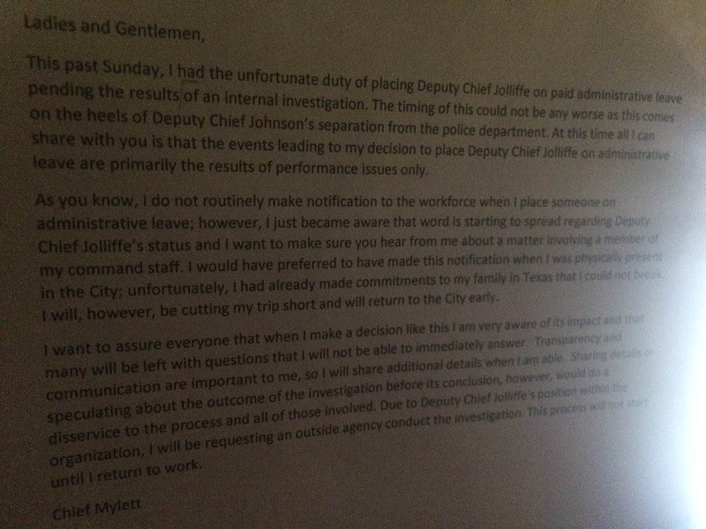 Bellevue, WA King County Police Misconduct: DEP. CHIEF Jim Jolliffe ...