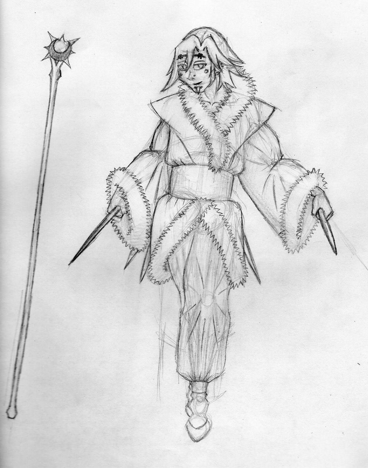 Joshua D. Altobelli's Art: Wizard Sketch