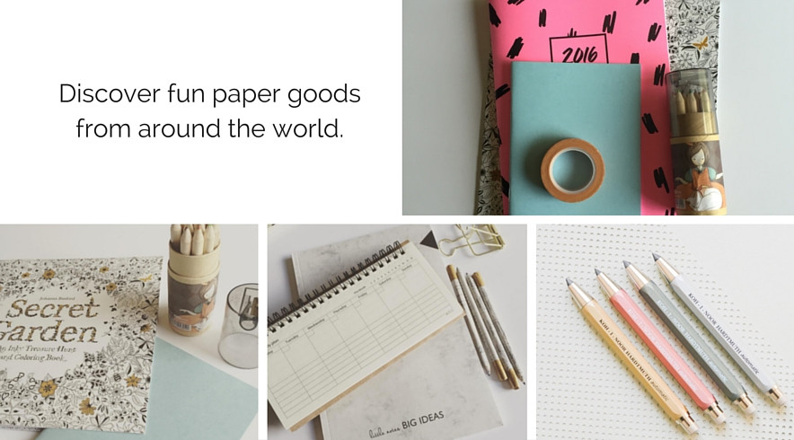 New Age Mama: Paper and Pen Box - Paper Goods Subscription Box