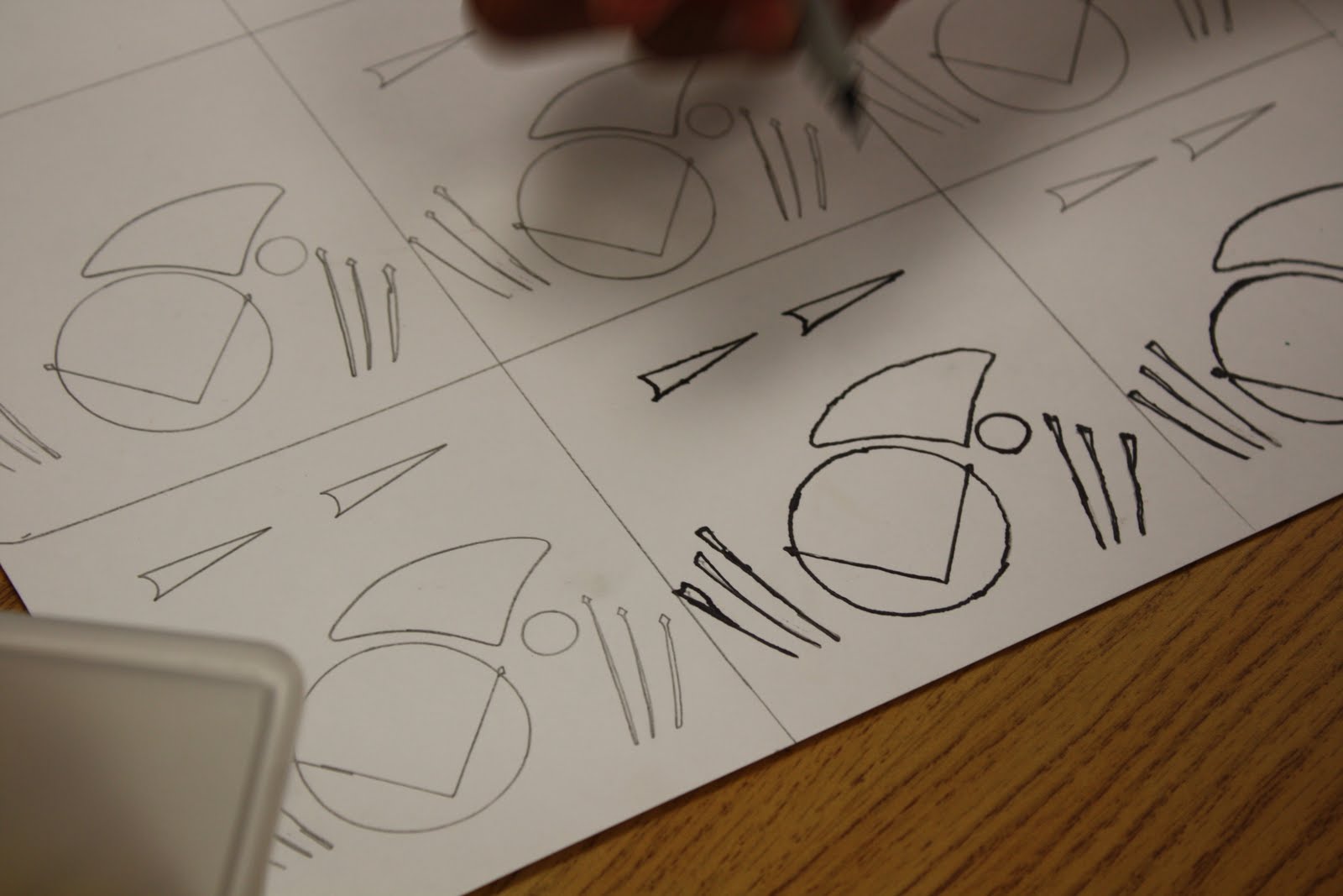 The Art Class: Progressive Drawings/Designs