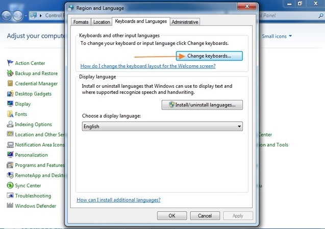 How to Display Language Bar in Windows 7 - Microsoft | Sofware