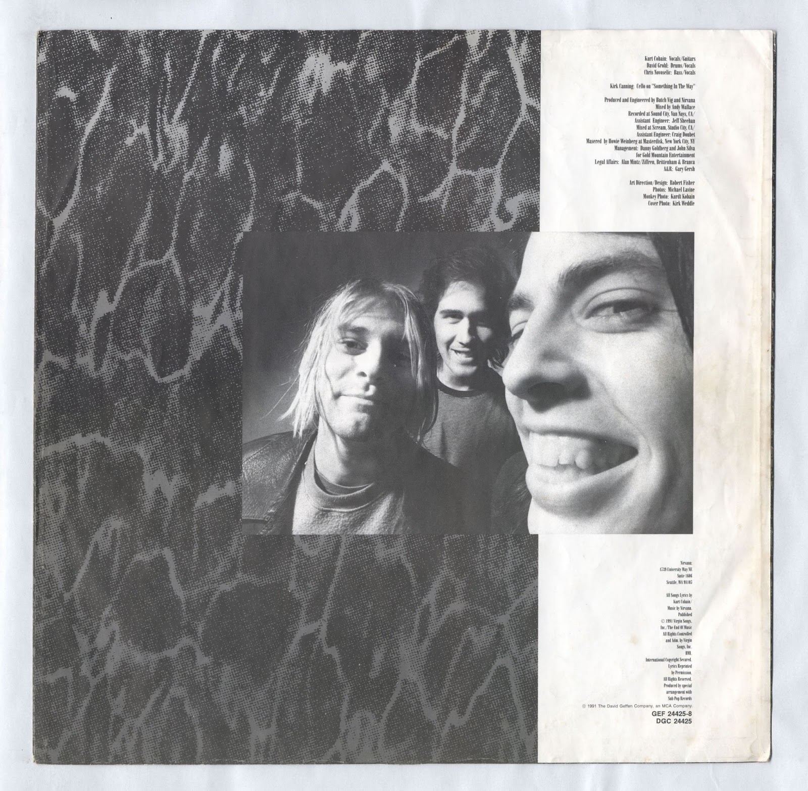 Nirvana 1991 Nevermind