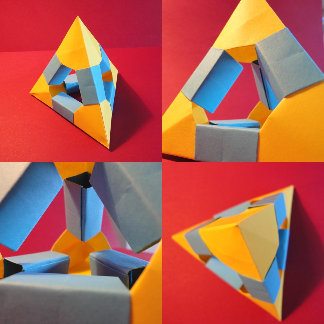 catrela: 60-Polyhedra kit-tetrahedron