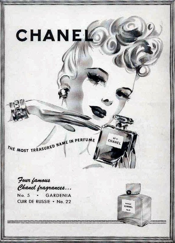 Chanel No. 5 ad 1924 | Chanel vintage, Chanel, Parfum chanel