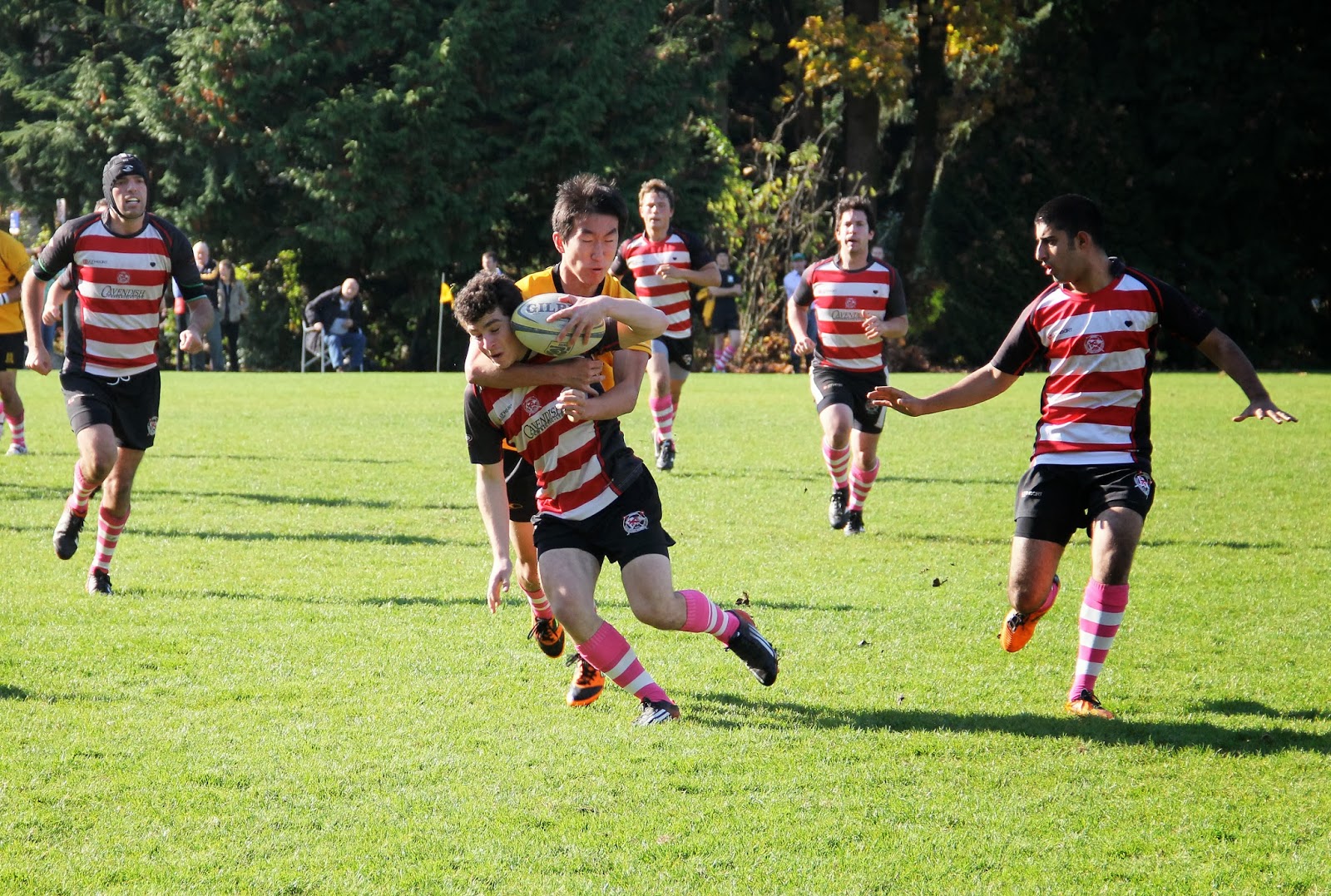 VRC Rugby: Rowers clip Caps at Klahanie