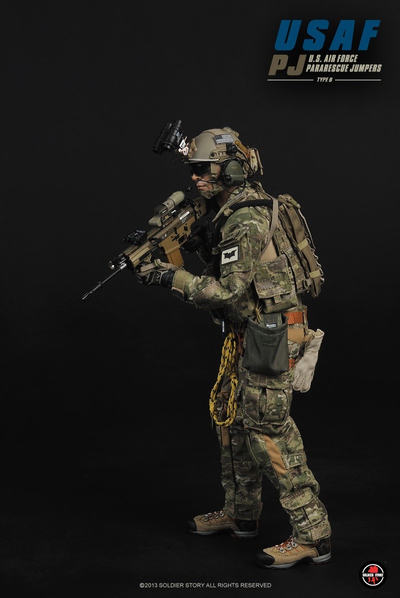 One Sixth Military Figure : Soldier Story USAF PJ (US Air Force ...