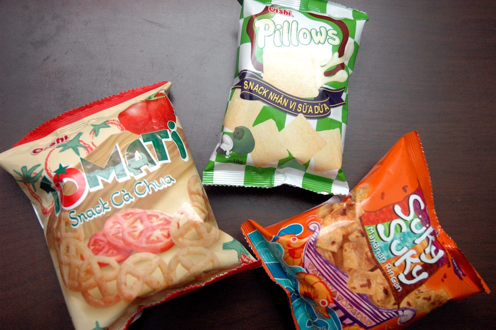 DUDE FOR FOOD: Oishi World of O, Wow: A Taste of Oishi From All Over Asia