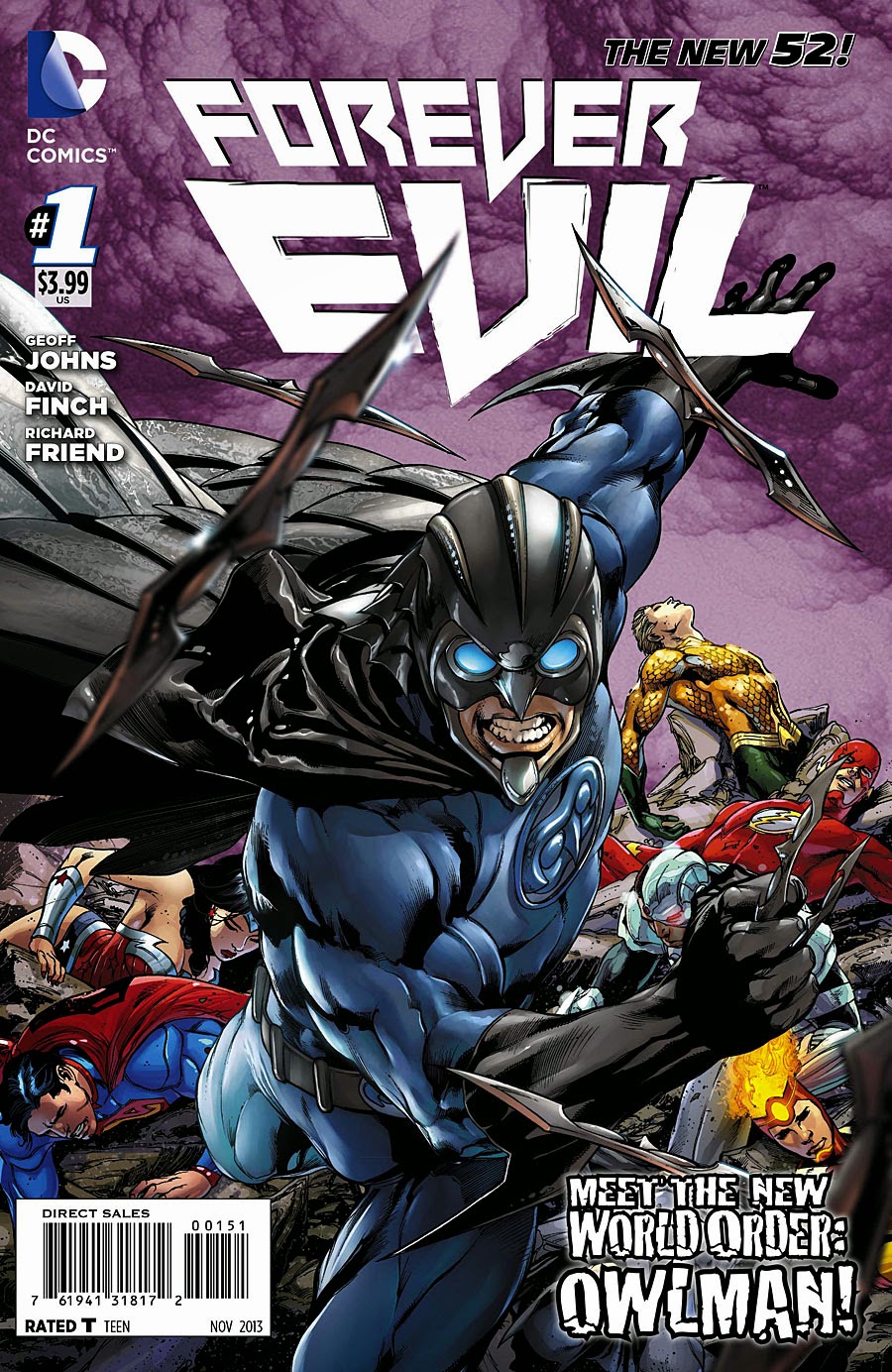 Justice League Blog: Preview Forever Evil #1