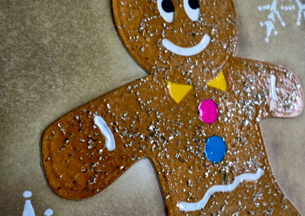 Clockwork Hare: Holiday Gingerbread Card