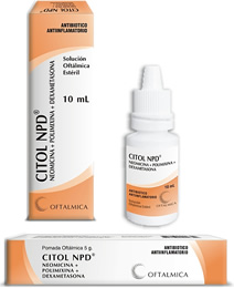 CITOL NPD SOLUCION OFTALMICA | Medicamentos