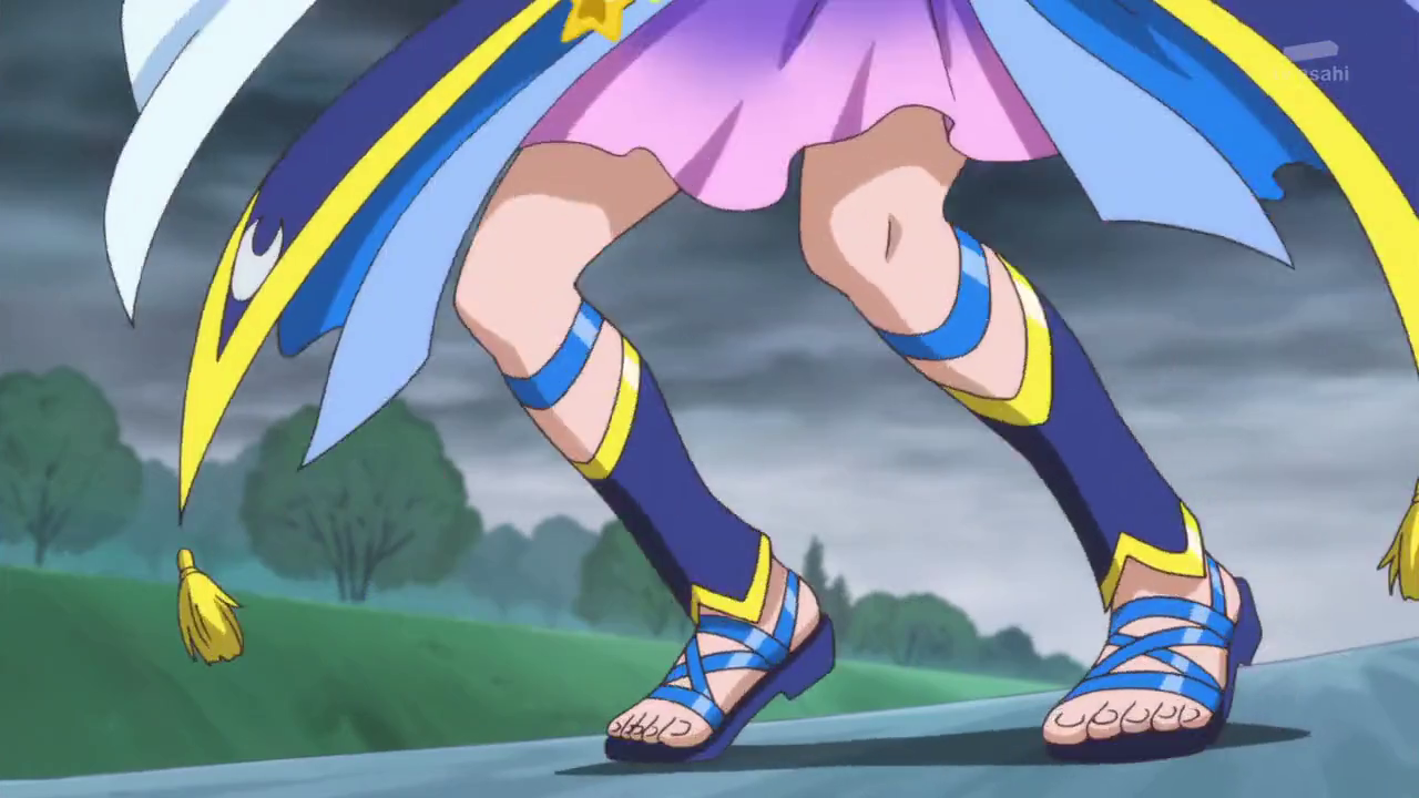 Anime Feet: Witchy PreCure (Maho Girls PreCure!): Mirai and Riko (Part 3)