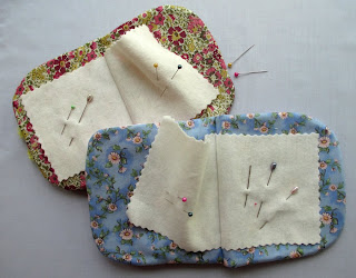 Flutterby Patch: Garden days and needle cases