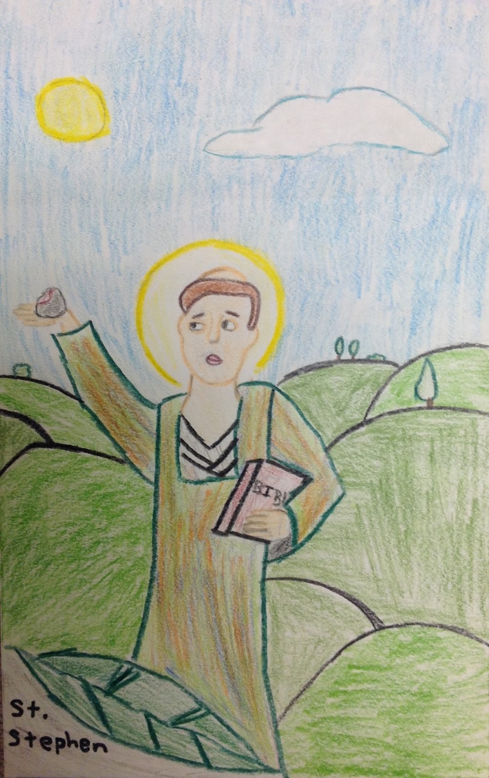 Miss Arty Pants: Saints Art Contest