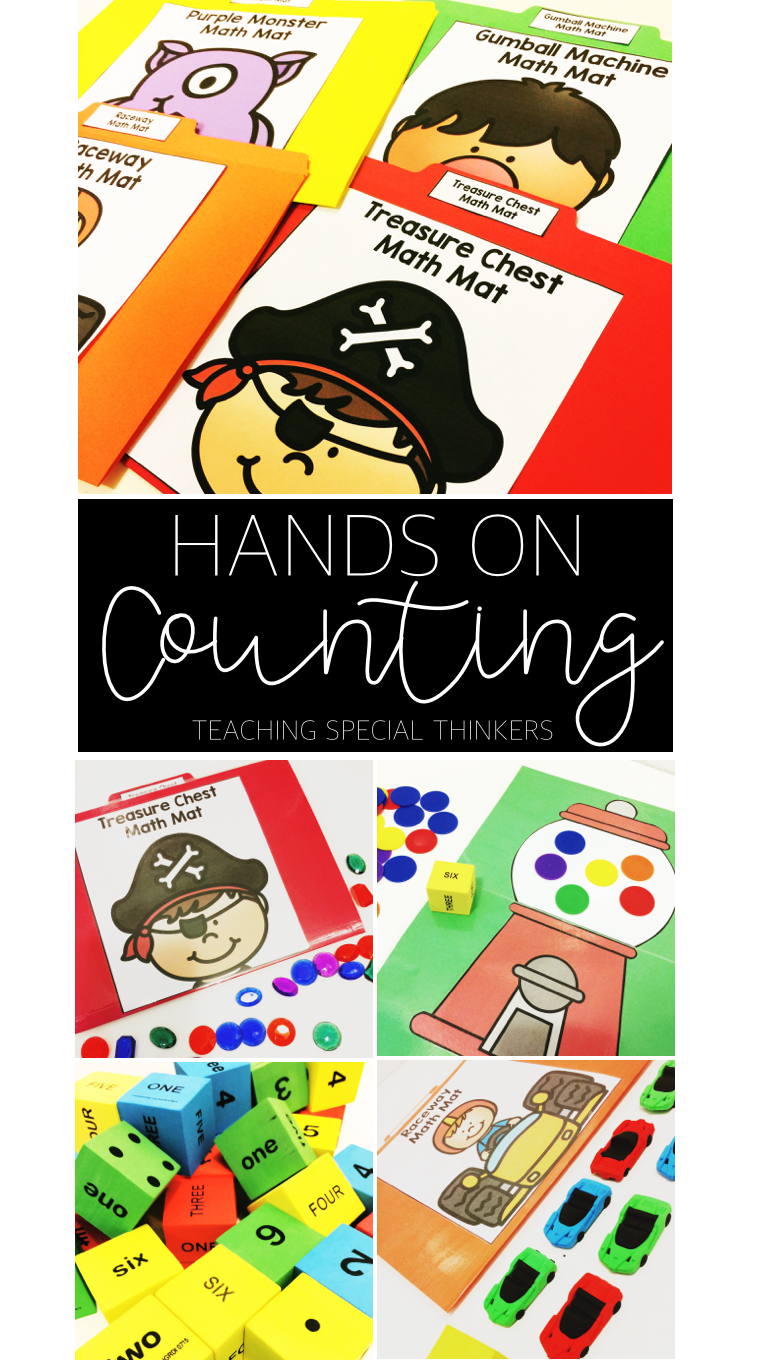 HANDS-ON COUNTING WITH MATH MATS - Teaching Special Thinkers