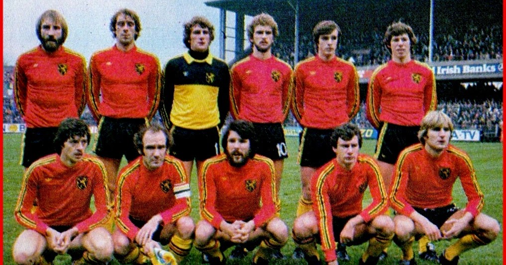 SELECCIÓN DE BÉLGICA contra Irlanda 15/10/1980
