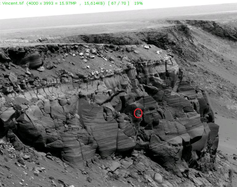 Mars Anomaly Tracker: Statue on Cape St. Vincent