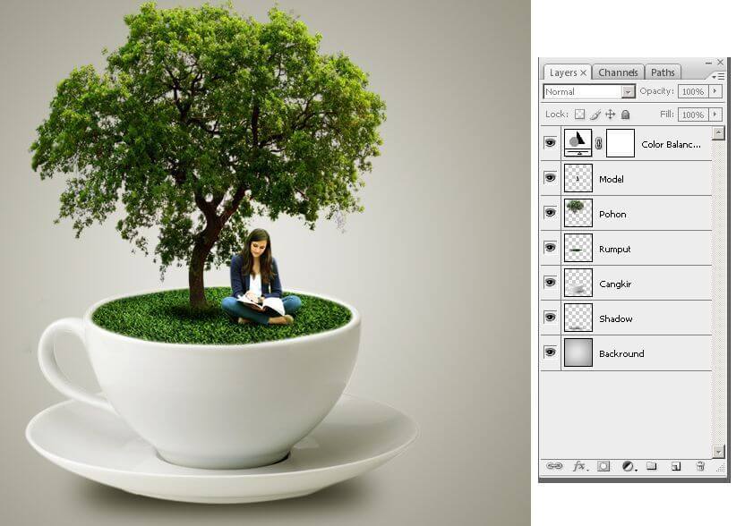 Cara Manipulasi Foto Dengan Photoshop Materi Kuliah