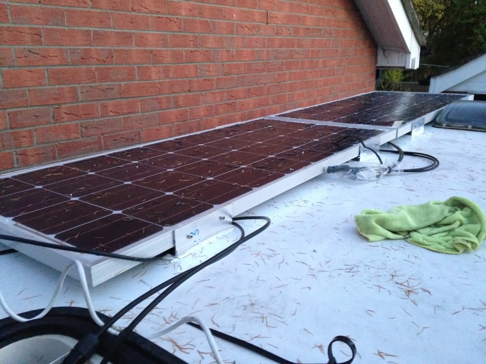 200w Solar Panel Install | Europe By Camper - Travelling Europe By ...