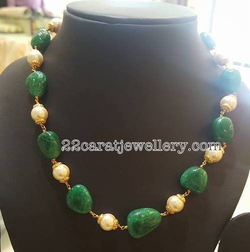 Simple Beads Necklaces - Jewellery Designs