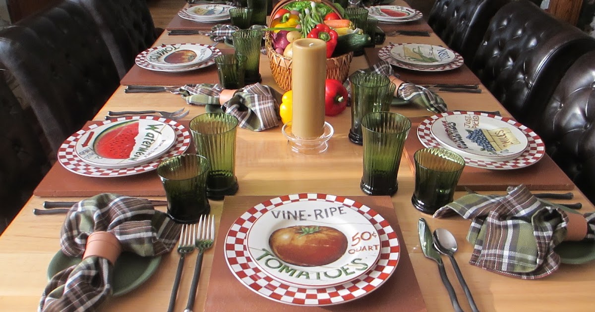 The Welcomed Guest: Farm Fresh Tablescape