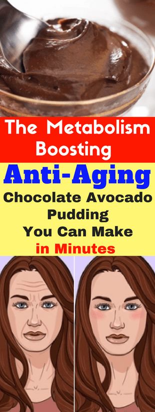 The Metabolism Boosting, Anti-Aging Chocolate Avocado Pudding You Can ...