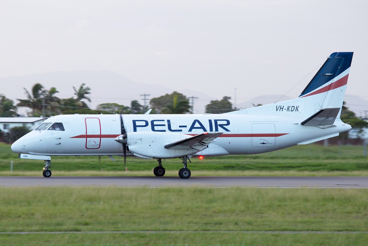 Central Queensland Plane Spotting: A Quick Look at Pel-Air SAAB 340A ...