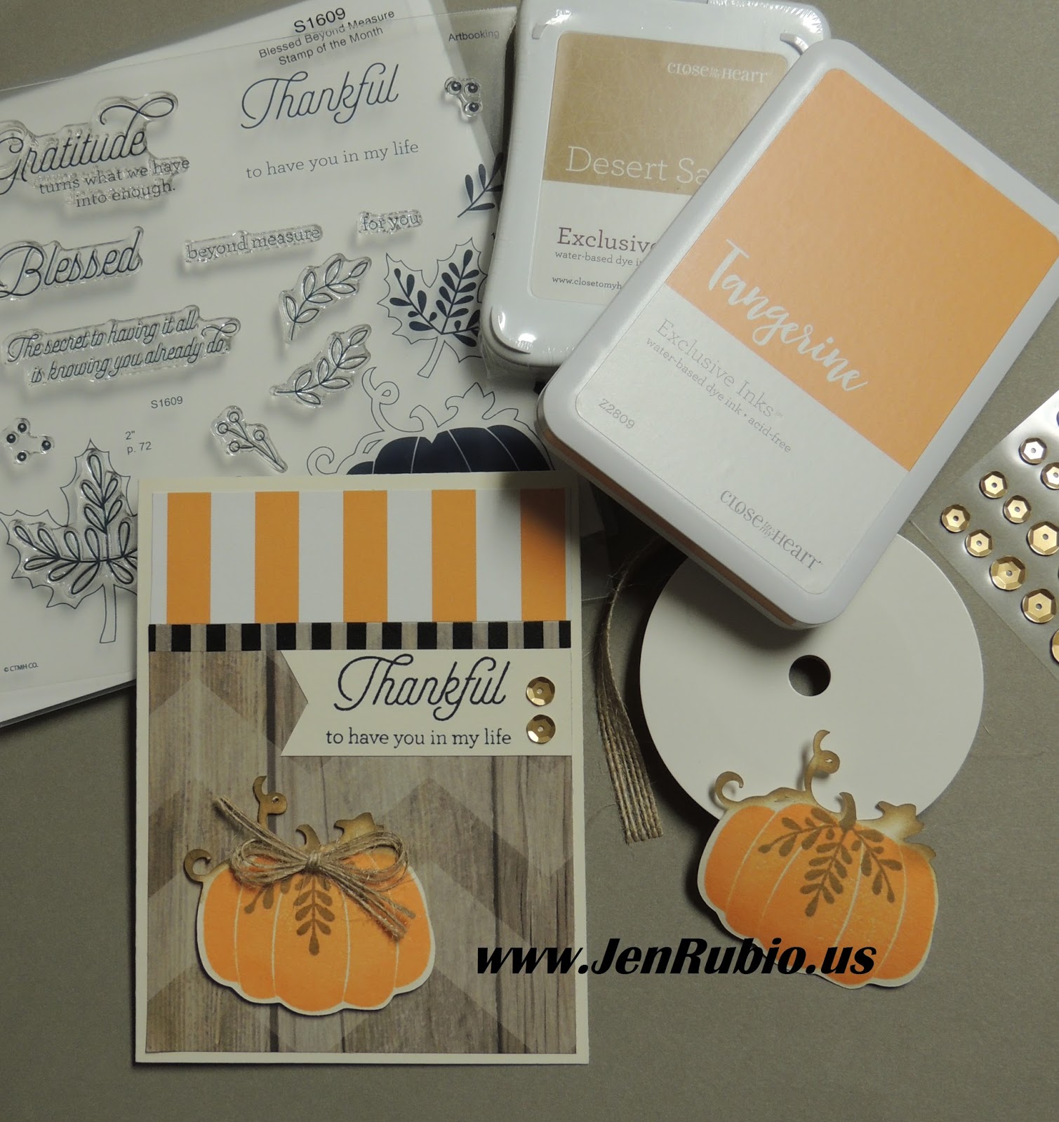 CTMH with Jen Rubio: September Stamp of the Month Blog Hop!