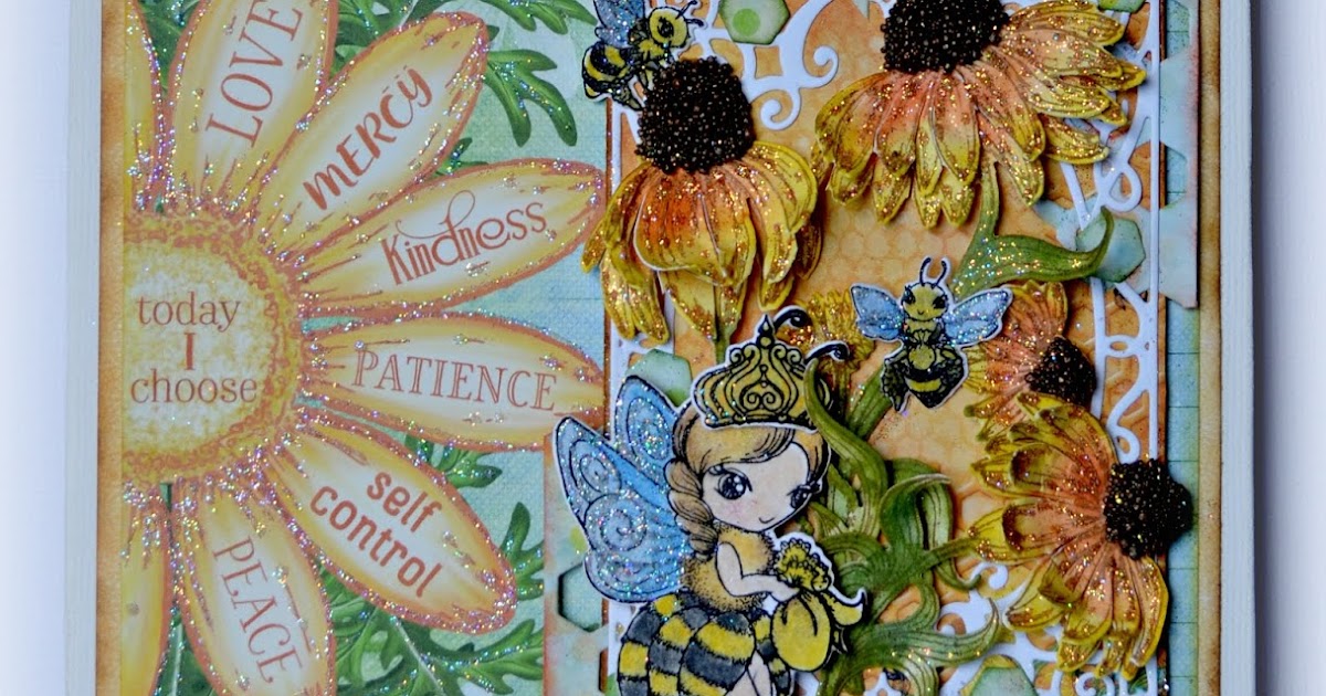 "Bee-autiful" Coneflower Canvas - Today's Beautiful Moments...Tomorrow ...