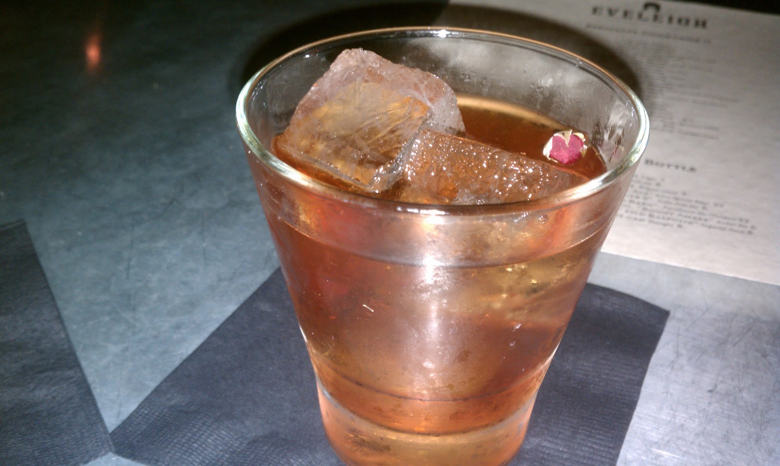 The Savory Hunter: Cocktails at the Eveleigh: Old Man Winter Warms You Up