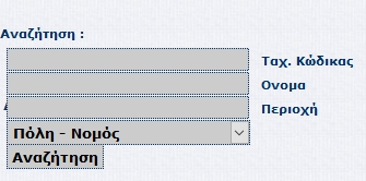 Greek Zip Codes - Όλοι οι Ταχυδρομικοί Κωδικοί της Ελλάδας, εύκολα και ...