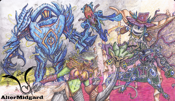 AlterMidgard Custom Playmats: 2013