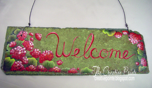 The Creative Pointe: Painted Slates