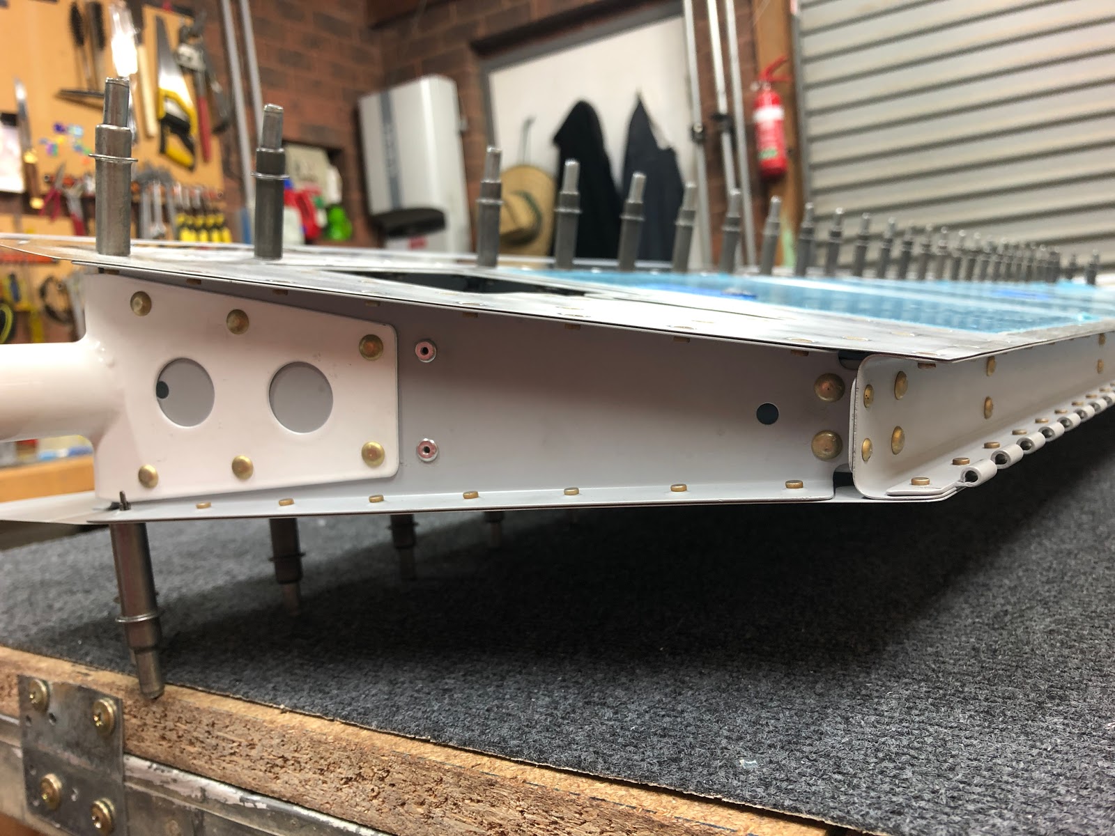 Trent's RV14 Build: 9-20 ->22: Elevator Front Spar / Elevator Closeout