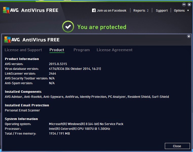 AVG Free Edition 2015 for PC ~ Qassam404 | Download Aplikasi Gratis