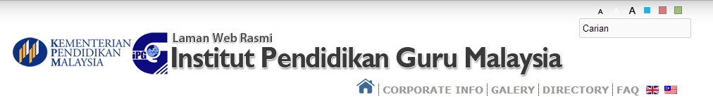 Tetamu Istimewa: Senarai Lengkap Institut Pendidikan Guru Malaysia (IPGM)