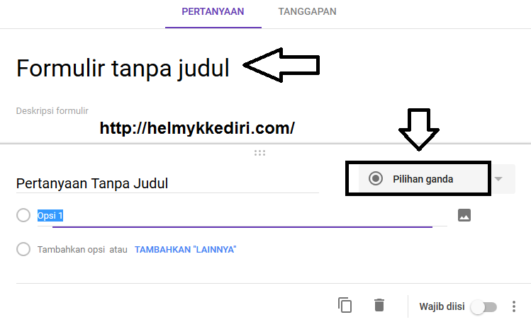 Cara Membuat Formulir Online Dengan Googleform - Blog Orang IT
