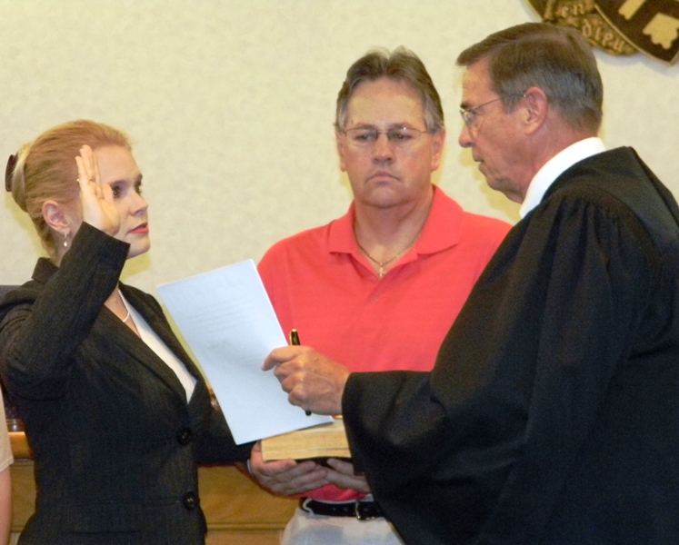 SWAC Girl: Staunton Councilwoman Andrea Oakes sworn in for second term
