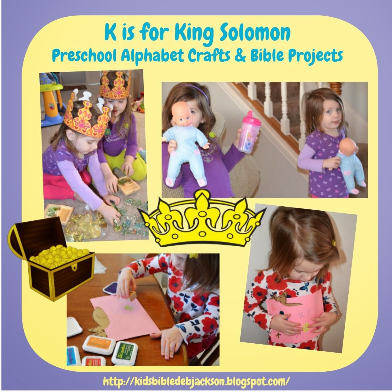 Preschool Alphabet: K is for King Solomon | Bible Fun For Kids Preschool Alphabet: K is for King Solomon | Bible Fun For Kids