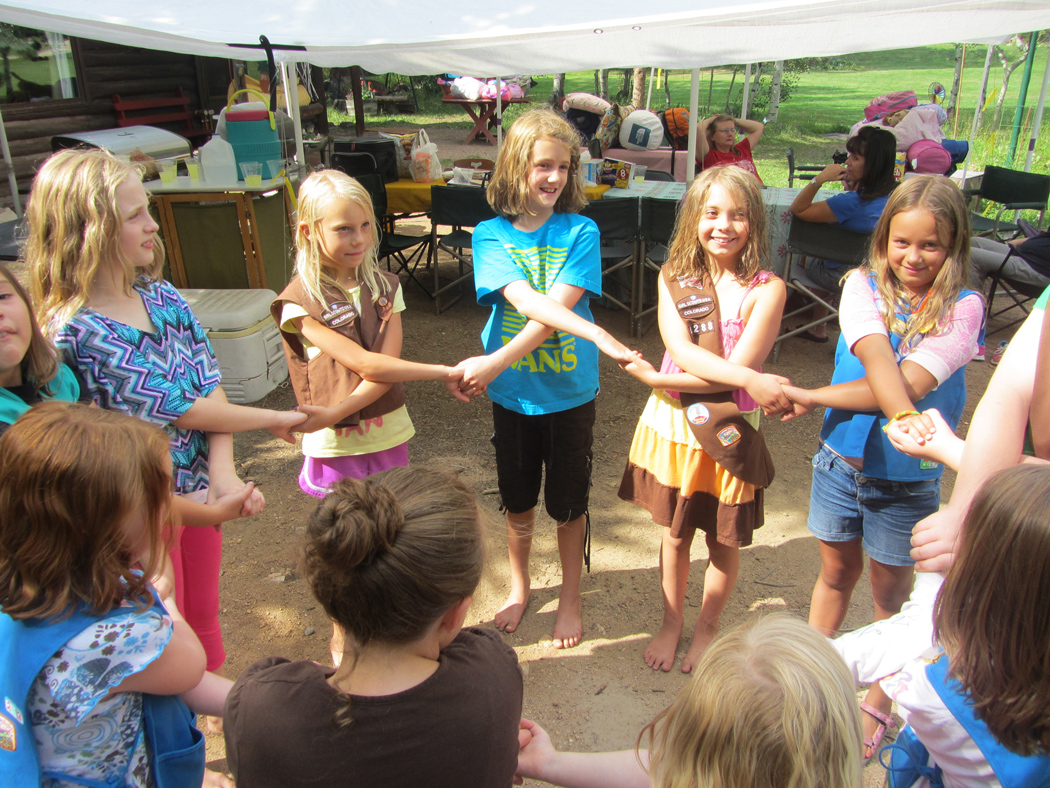 Girl Scout Troop 4288: Bridging Girl Scouts and our End of Summer Camp Out!