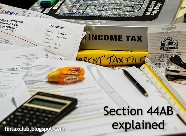 Income Tax audit u/s 44AB of accounts of business/profession