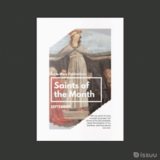 Saints of the Month: September - Go to Mary