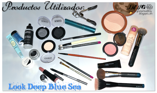 ♥ Jennifer Make Up Glam ♥: * LOOK 42: Look Deep Blue Sea (Petición)