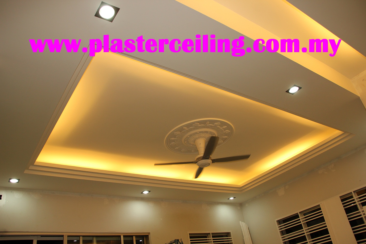 PLASTER CEILING: DESIGN PLASTER CEILING DENAI ALAM