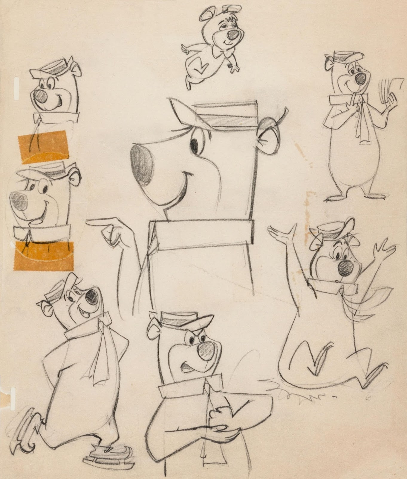 Yogi Bear Drawings Simple
